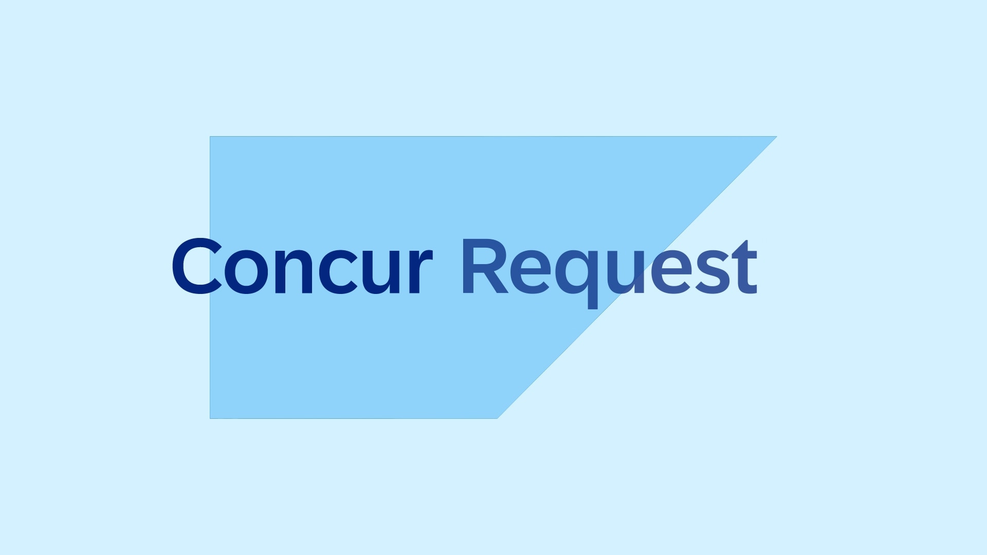 SAP Concur Request | SAP Concur US