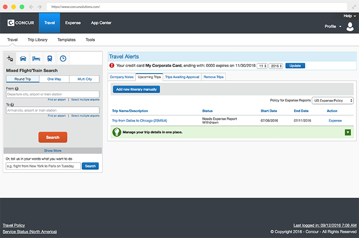 Small Business Solutions for Travel, Expense and Invoice - SAP Concur